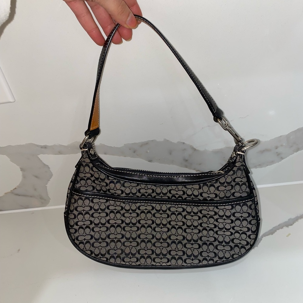 Small Authentic Vintage Coach Signature Bag - Gem